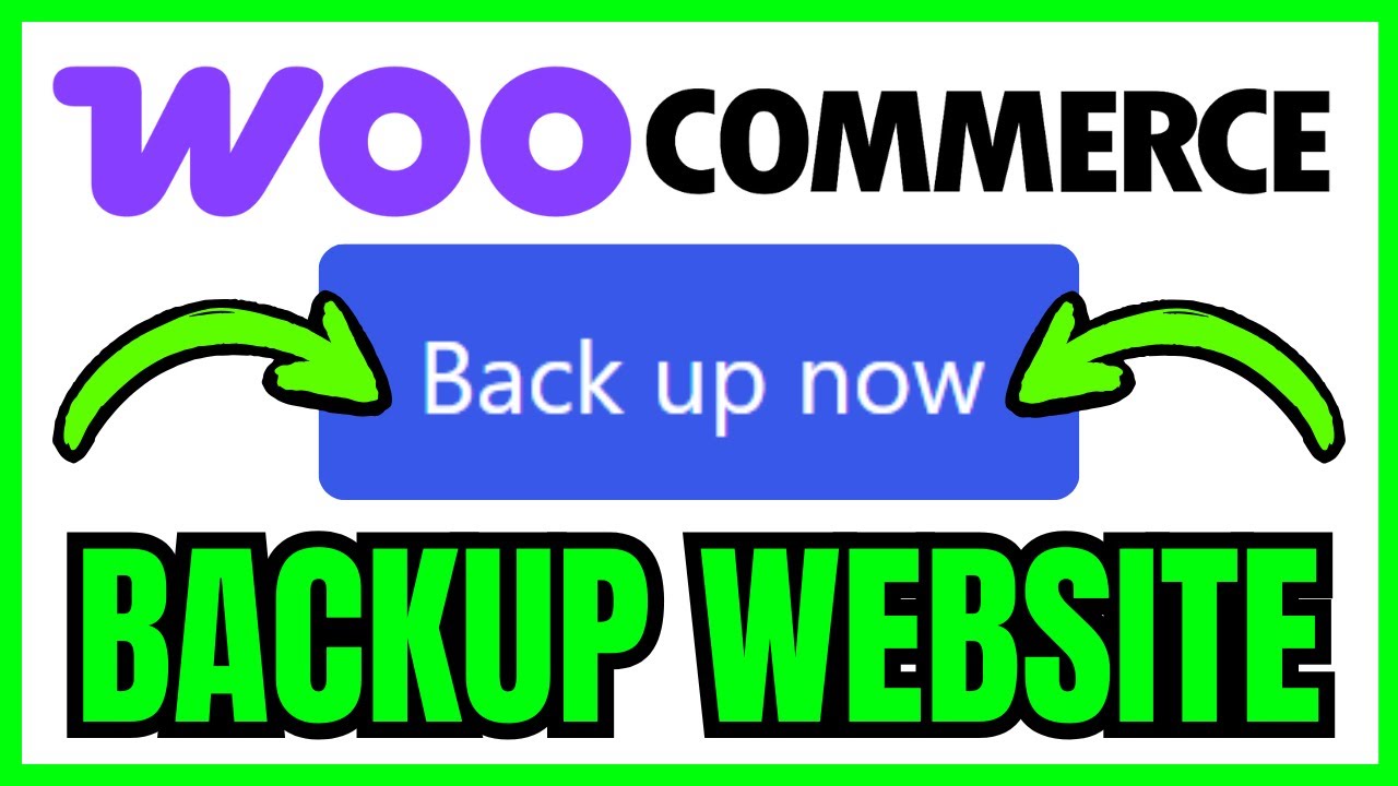 How To BACKUP WooCommerce Website (QUICK & EASY) 2026