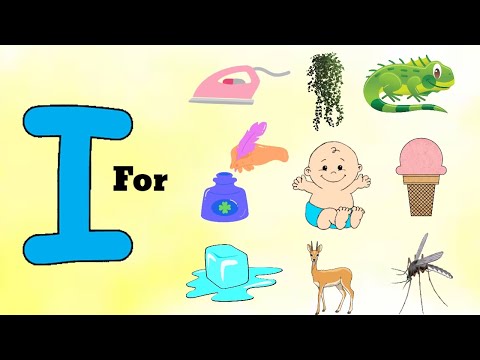 Words that starts with letter Ii | I letter word| #vocabularywords