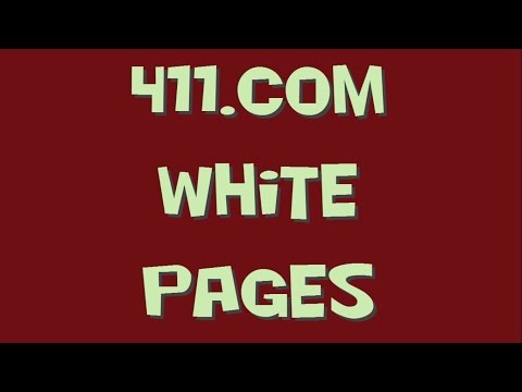411 com white pages Sell and Buy Online fast