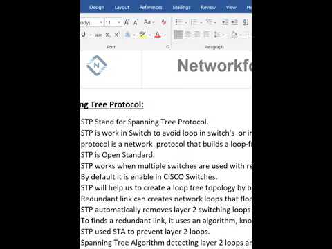 What is STP? | Networkforyou | CCNA