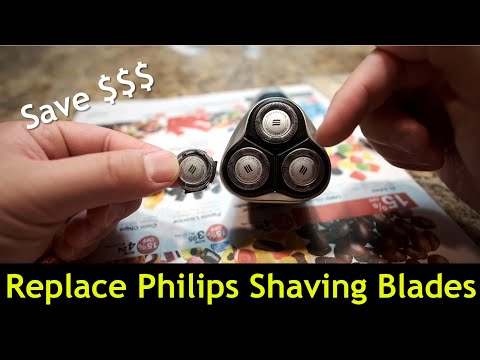 Philips Shaver Replacement Heads SH30 Norelco | Review and How to replace