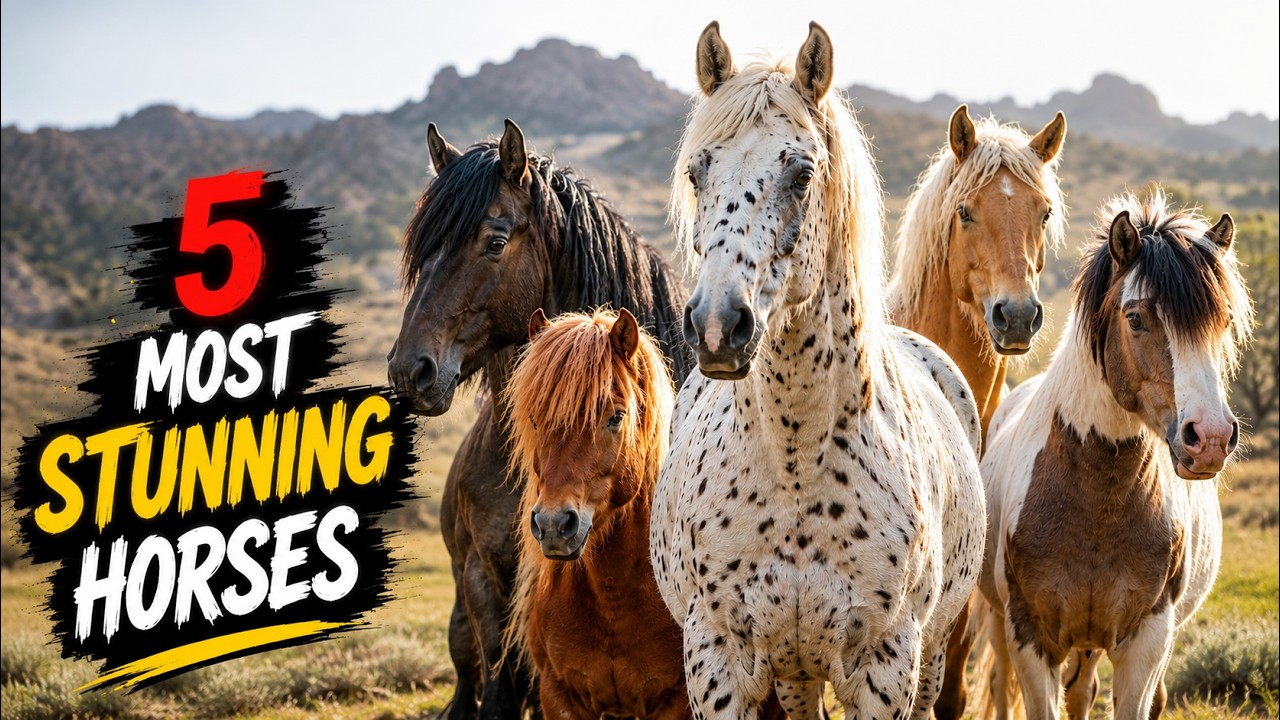 The 5 Rarest Horse Breeds Still Alive