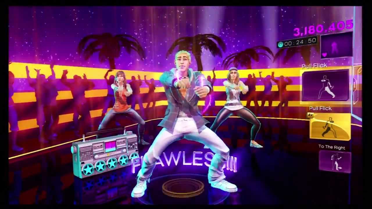 Dance central 3 (Cupid shuffle)