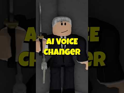 I used AI voice Changer to sound like Presidents on Roblox