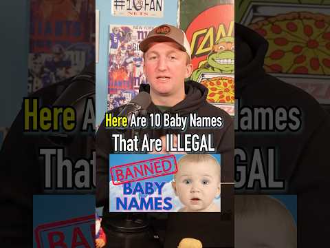 10 ILLEGAL BABY NAMES AROUND THE WORLD! #shorts #baby #name #illegal #parent