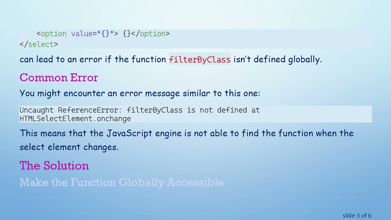 How to Call a Javascript Function from an External HTML File