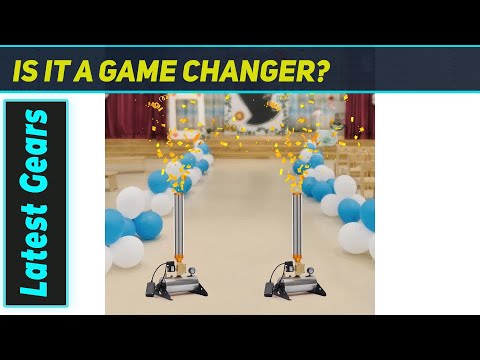 Best Confetti Launcher for Parties! 2PCS Machine Power