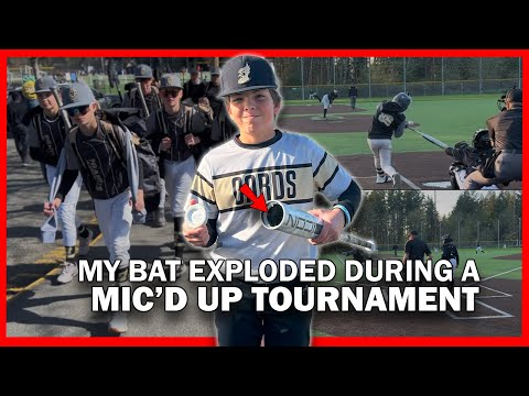 My $400 Baseball Bat Exploded During a Mic’d Up Perfect Game Tournament