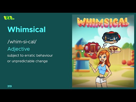 Vocabimate English Vocabulary: Learn the word Whimsical | Animated Vocabulary