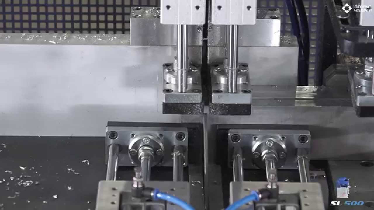 Automatic Aluminium Corner Connector Profile Cutting Machine SL-500 (Feed & Cut)
