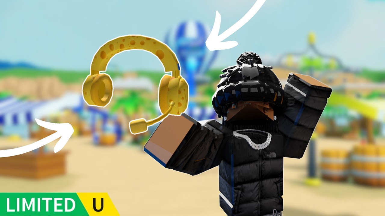 (Free Limited UGC) How to get the Almari Cheese Headset in Almarai World (Roblox)