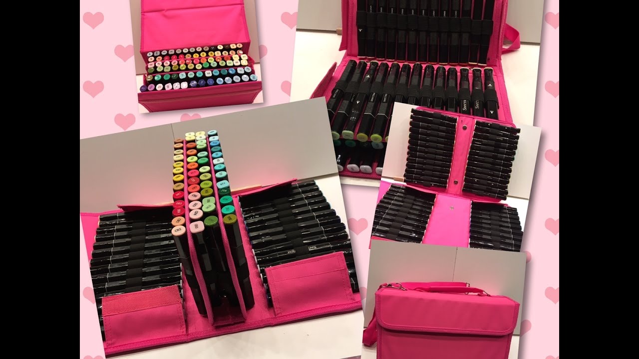 Marker Storage & Carrying Case For Copic, Spectrum Noir, and More - Review