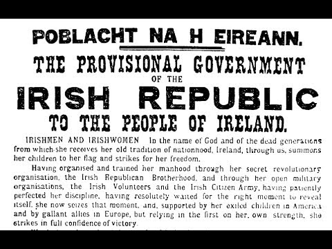 1916 Proclamation of the Irish Republic