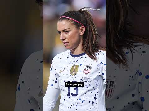 2023 World Cup: U.S. Women's soccer team setting the bar for equal pay 💰⚽️ #shorts