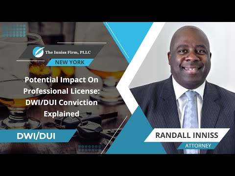 Potential Impact On Professional License: DWI/DUI Conviction Explained