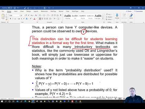 Introduction to Mathematical Statistics: Probability (discrete random variables)