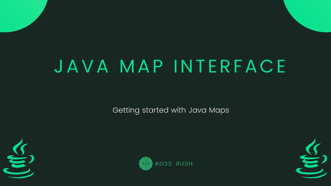 Java Fundamentals - Map Interface