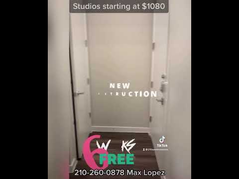 Brand new luxury apartment downtown San Antonio.