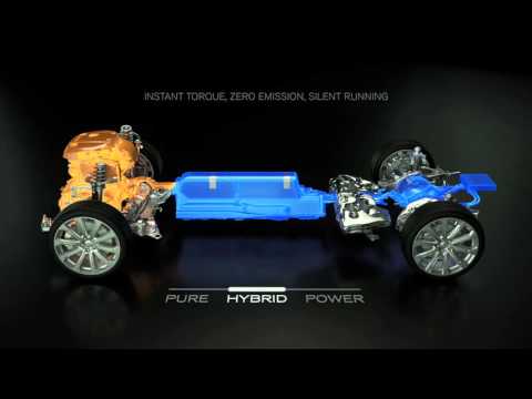 Volvo T8 Twin Engine AWD Plus In Hybrid Animation