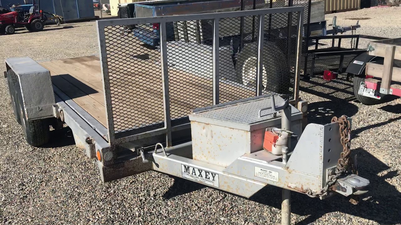 1993 Maxey Trailer
