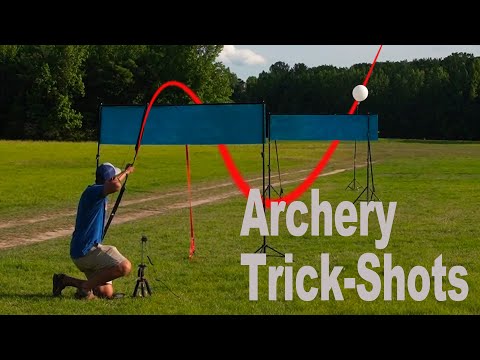 archery trickshots James Jean trickshots