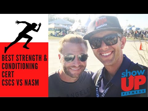 Best Strength & Conditioning Certification CSCS vs NASM PES | Show Up Fitness Internship