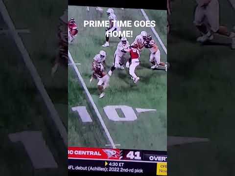 DEION SANDERS GOES HOME NCCU WIN! #shorts #deionsanders #ncaafootball
