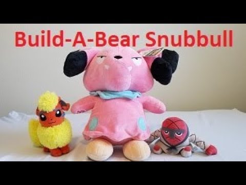 Build A Bear Workshop Pokémon Plush Snubbull
