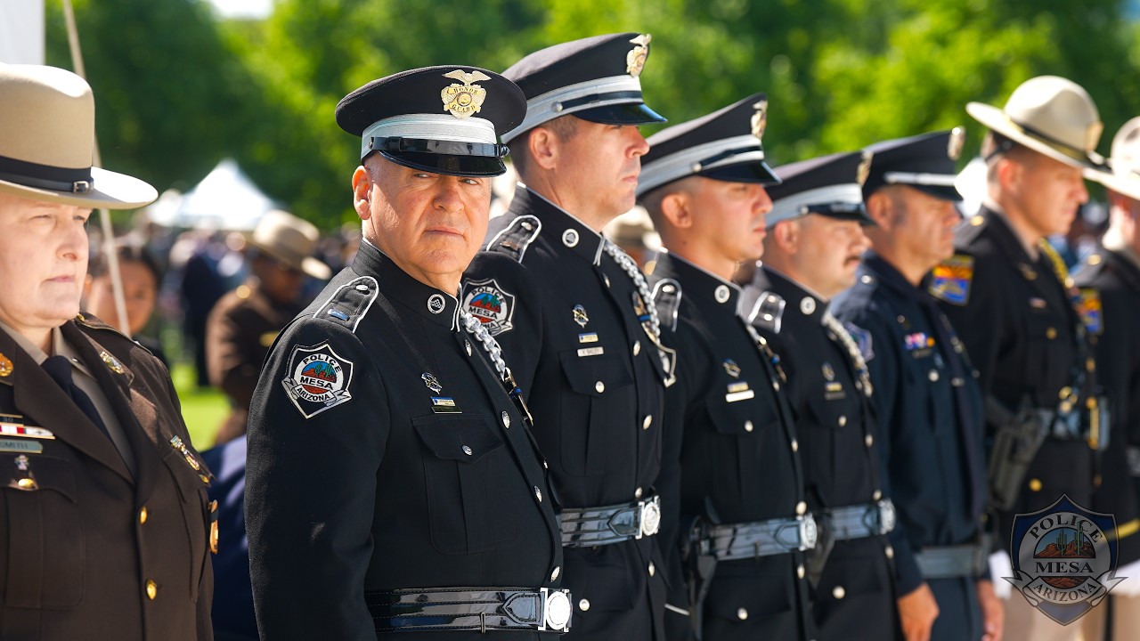Lt. Soller Honor Guard Tribute | Mesa PD