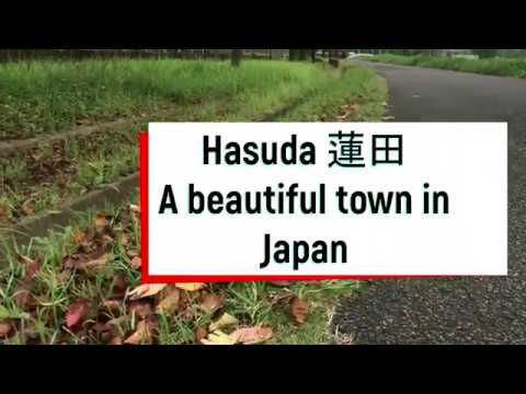 Hasuda a beautiful town in Saitama, Japan