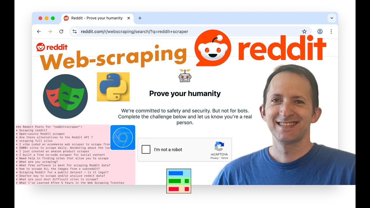 Web-scraping Reddit with Python, Playwright, and SeleniumBase