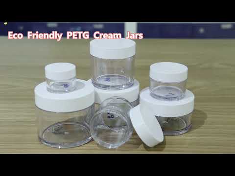Wholesale Eco Friendly Round Cosmetic Jars With Lids