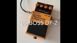 Boss DF-2 Super Feedbacker & Distortion - What To Know & Where To Buy ...
