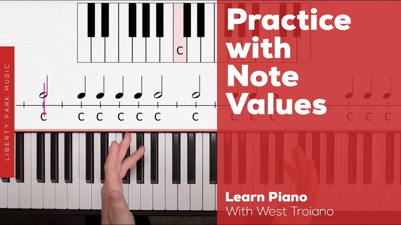 Practice with Note Values | Interactive Exercises | Beginning Piano