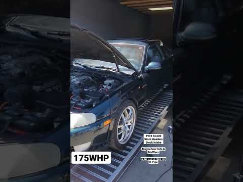 Stock 1UZ - 1993 Lexus SC400 Dyno