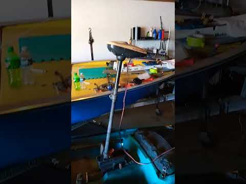 recon 120 Minn kota 34 lb thrust trolling motor pod mounted location