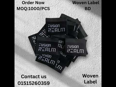 Custom Woven Labels for Clothing | Woven Label | Paper Tag Design | Manufacturing & Printing Guide.