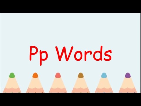 Words that Start with Pp