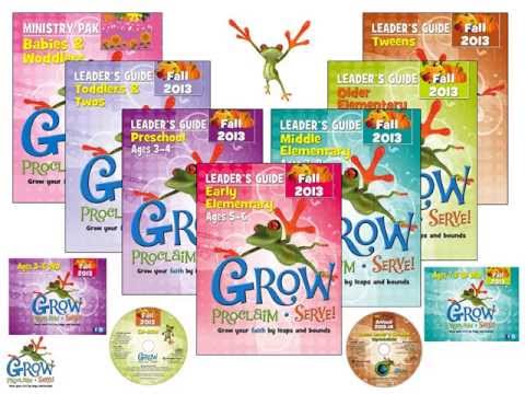 Grow, Proclaim, Serve! Curriculum from Abingdon Press