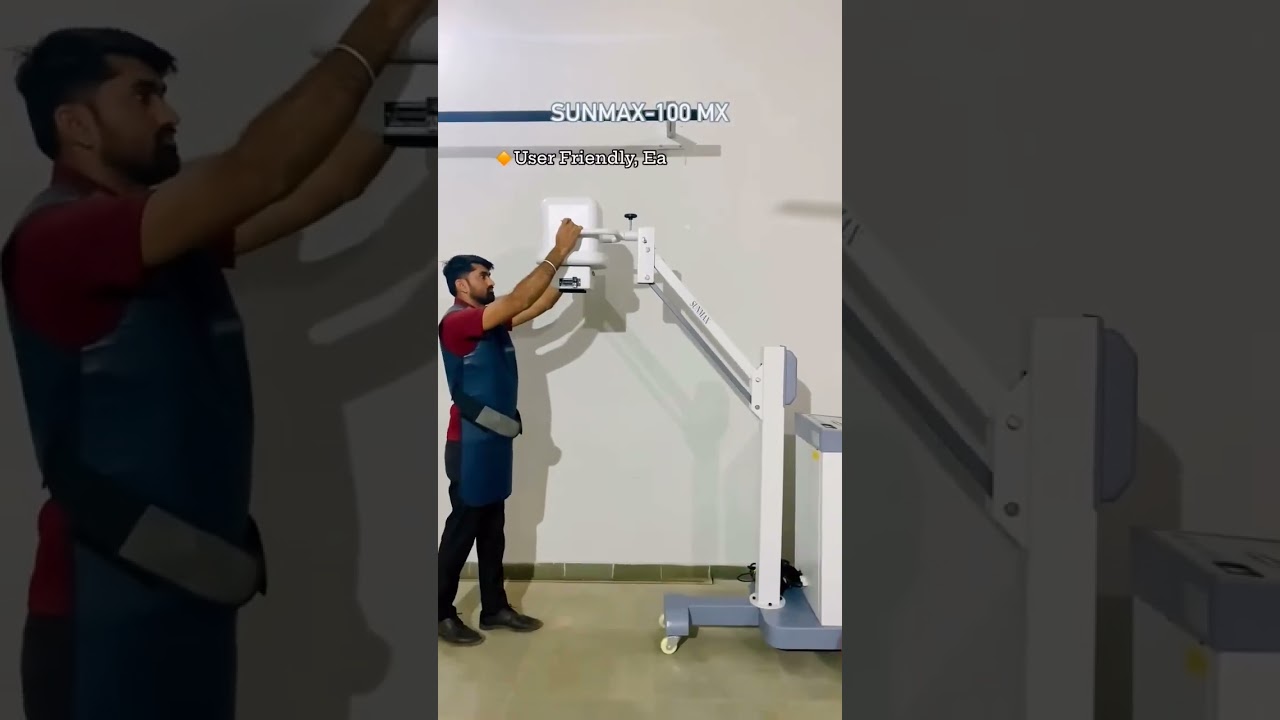 Model: SUNMAX-100MX | 100mA Mobile X-Ray Machine