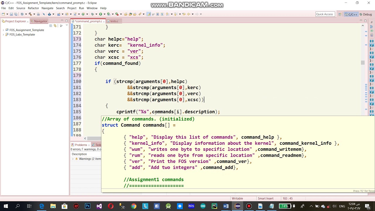 [Operating System] - Assignment1 Solution - Q2 Autocomplete feature