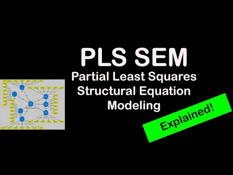 PLS SEM: Partial Least Squares Structural Equation Modeling [Overview]