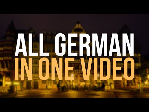 All German in one video. All 100 Lessons. Learn German . Most important German phrases and words.