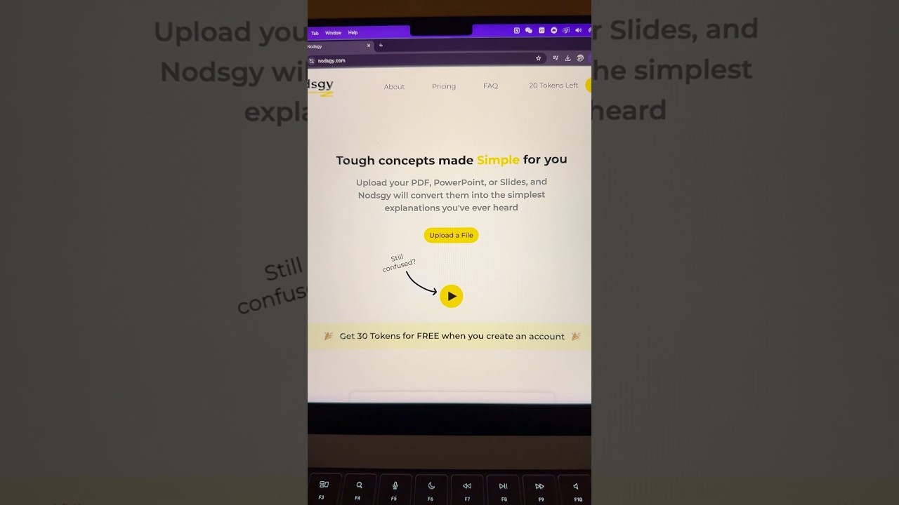 Convert your pdf into simplest explanation and play it aloud #productivity #study #learn #aitools