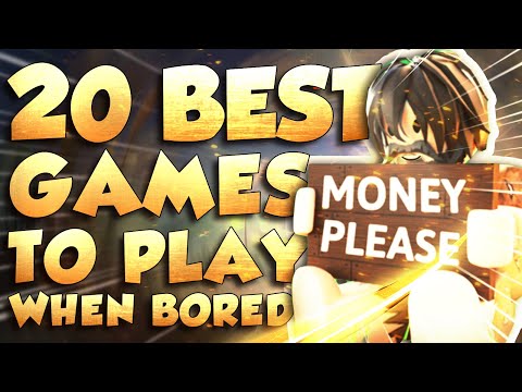Top 20 Best Roblox Games to play when your bored