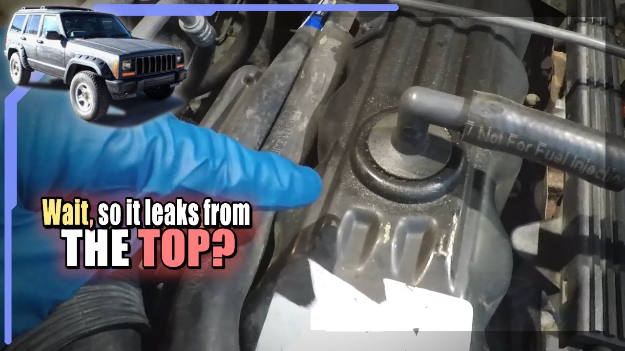 projectXJ: Quick valve cover CCV (PCV) repairs for pesky oil and vacuum leaks (96-01 Jeep XJ 4.0)