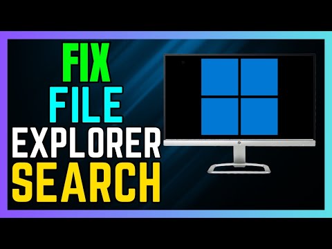 How to FIX File Explorer Search Not Working in Windows 10 2024