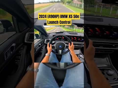 2024 BMW X5 50e Launch Control 🔥🚀