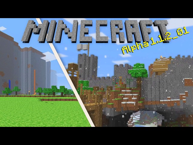 World 1 - Alpha 1.1.2_01 Survival World Minecraft Map