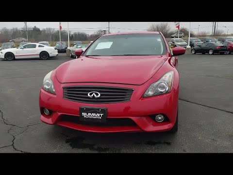 2011 INFINITI G37 Coupe X Used. walk around for sale in Beaver Dam, Wisconsin